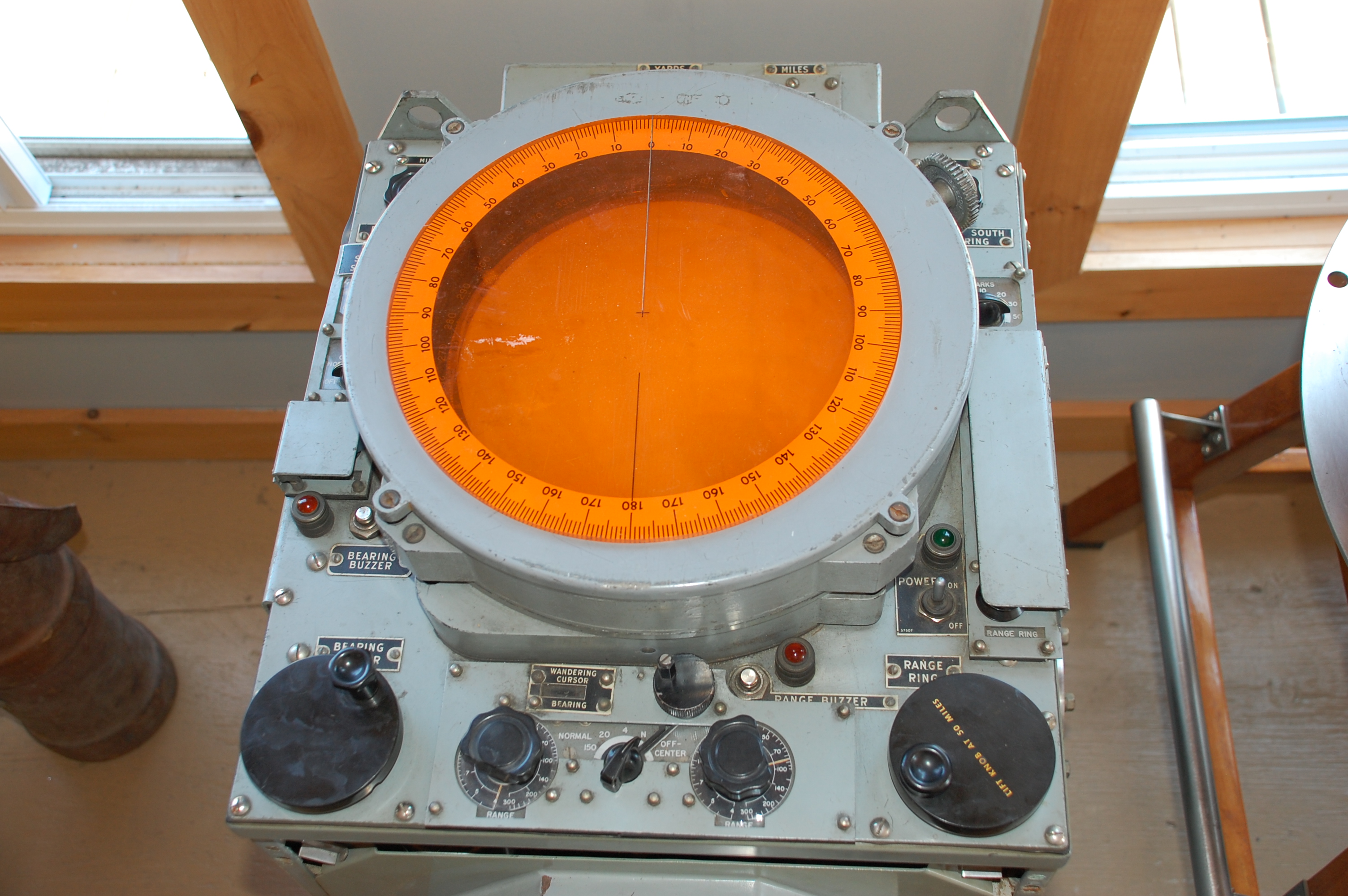 HMCS HAIDA - Radar Systems.